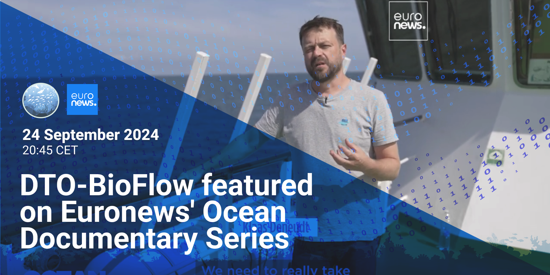 DTO-BioFlow to be Featured in Euronews' Ocean Documentary Series | DTO ...